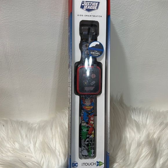 I Touch Play Zoom | Toys | Justice League Kids Smartwatch With Camera ...